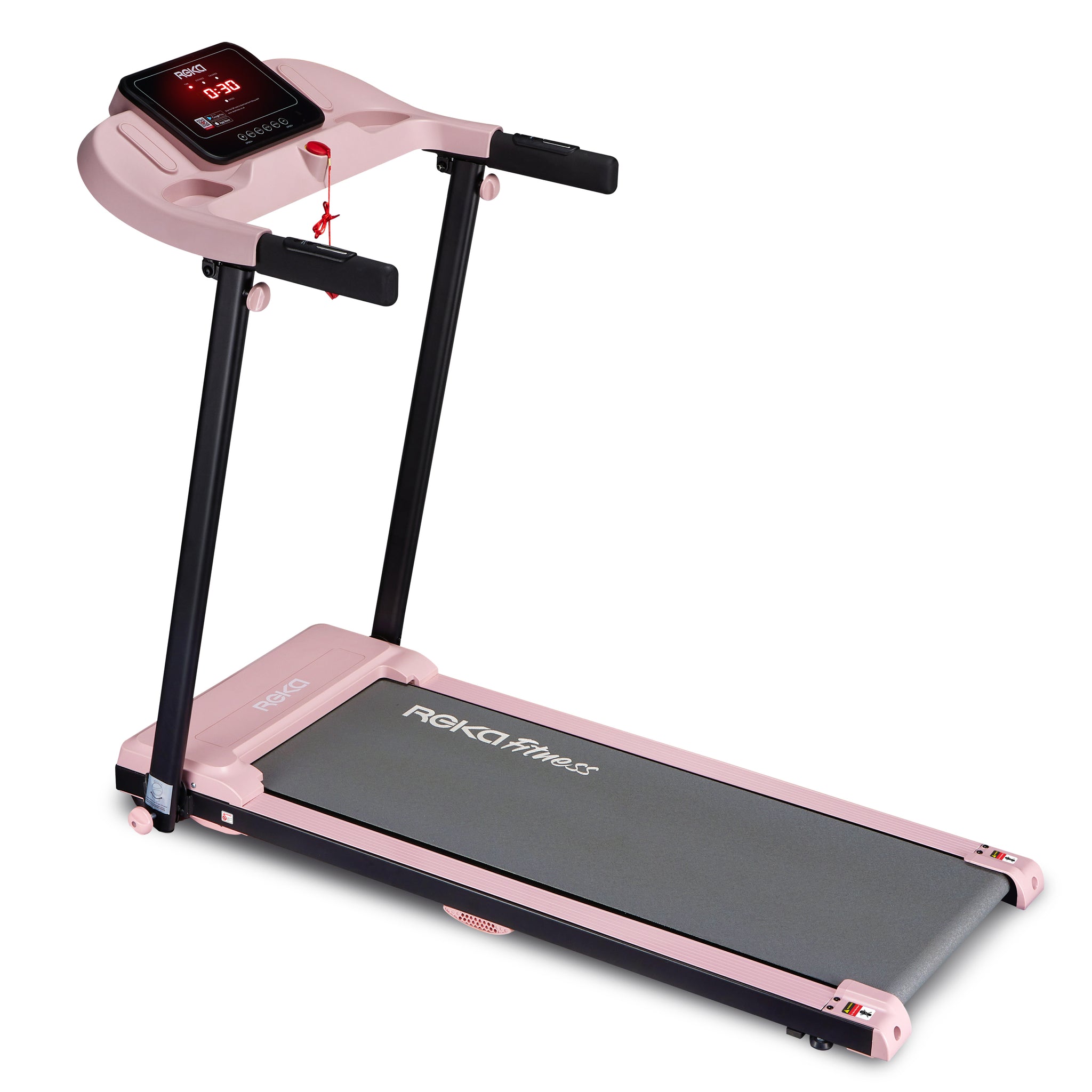 REKA Fitness Pink Treadmill - 2.5HP, Up to 12km/h Speed